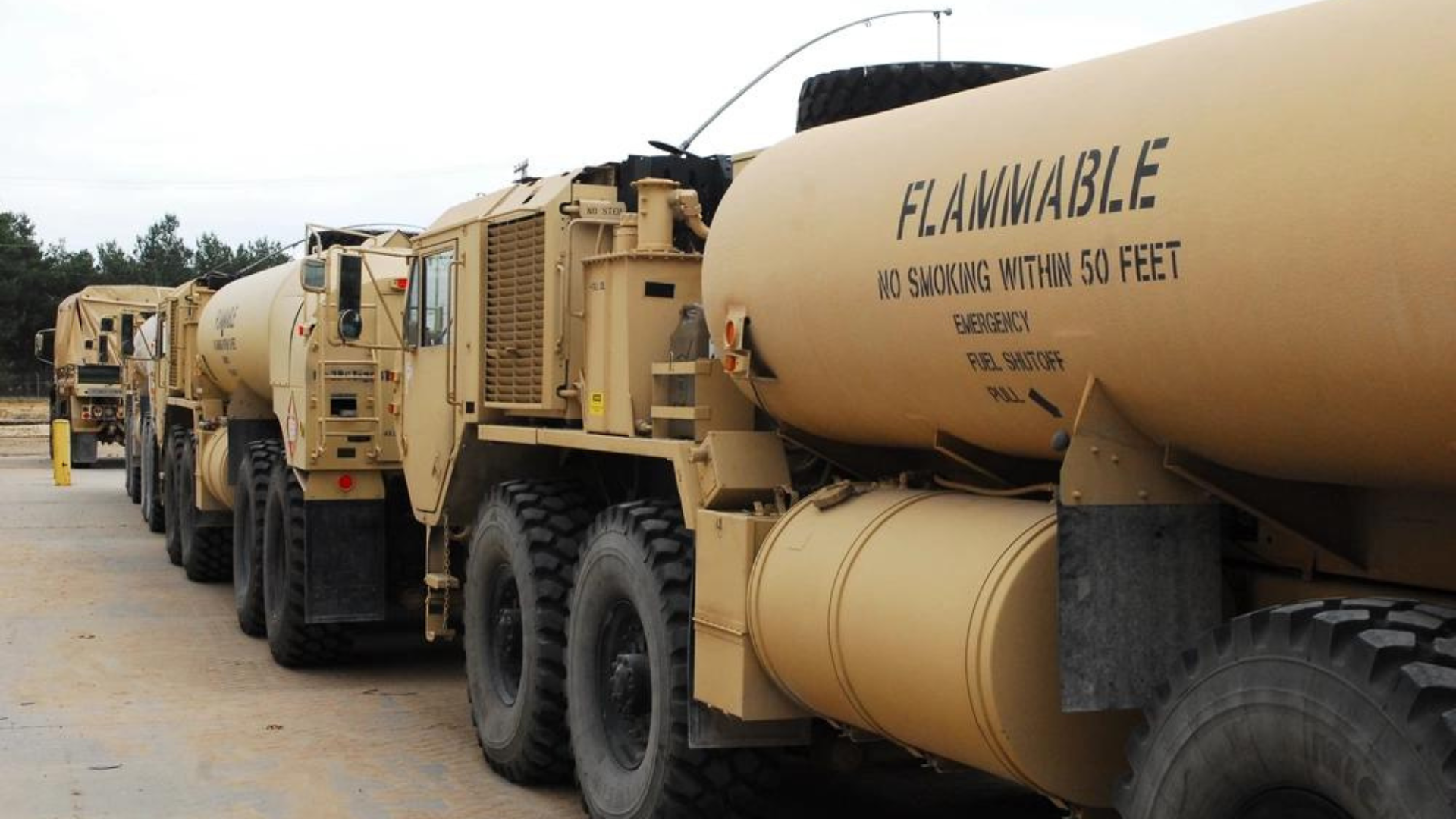 Logistics Wins Wars | Supporting our Nation's Truckers – Aerial ...