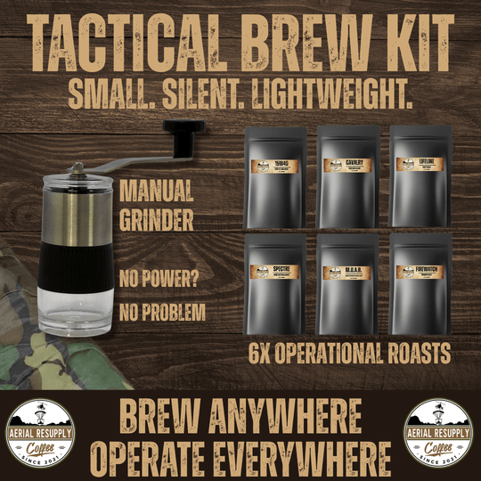 ARC Loadout Series | Tactical Coffee & Tea Bundles – Aerial Resupply Coffee