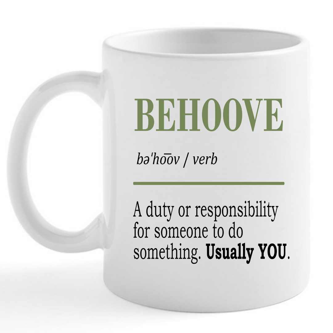 The Behoove Coffee Mug – Aerial Resupply Coffee